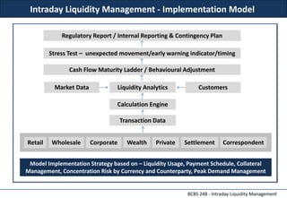 BCBS 248 - Intraday Liquidity Management | PPTX