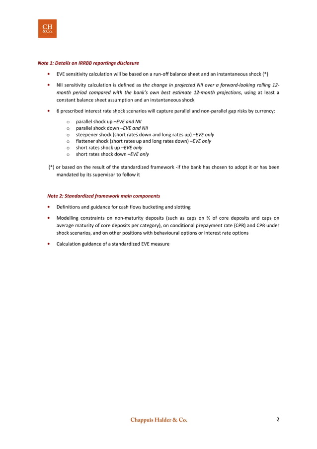 Bcbs irrbb update apr 2016 | PDF