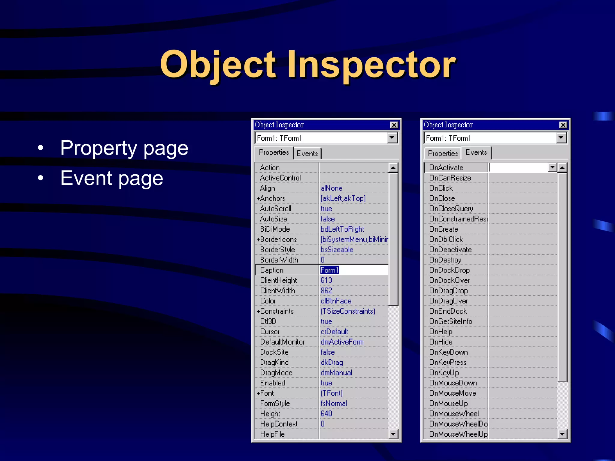Borland C++Builder 入門課程 | PPT | Programming Languages | Computing
