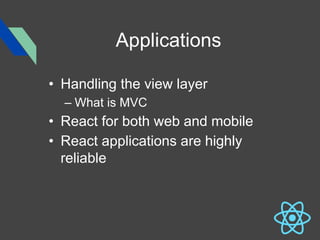 React js Introduction | PPT