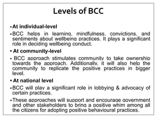 bcc in medical education and nursing education | PPTX