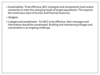 bcc in medical education and nursing education | PPT