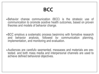 bcc in medical education and nursing education | PPT