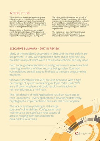 edgescan vulnerability stats report (2018) | PDF | Information and Network Security | Computing