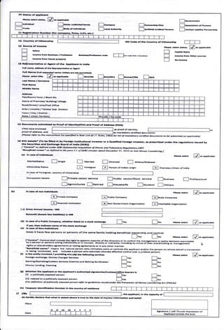PAN appl Nri Poi oci 49aa | PDF | Personal Taxes | Personal Finance