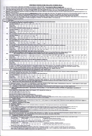 PAN appl Nri Poi oci 49aa | PDF | Personal Taxes | Personal Finance