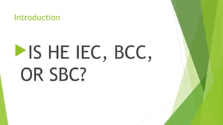 Bcc and basic counselling skills | PPT