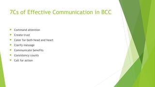 Bcc and basic counselling skills | PPT