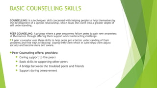 Bcc and basic counselling skills | PPT