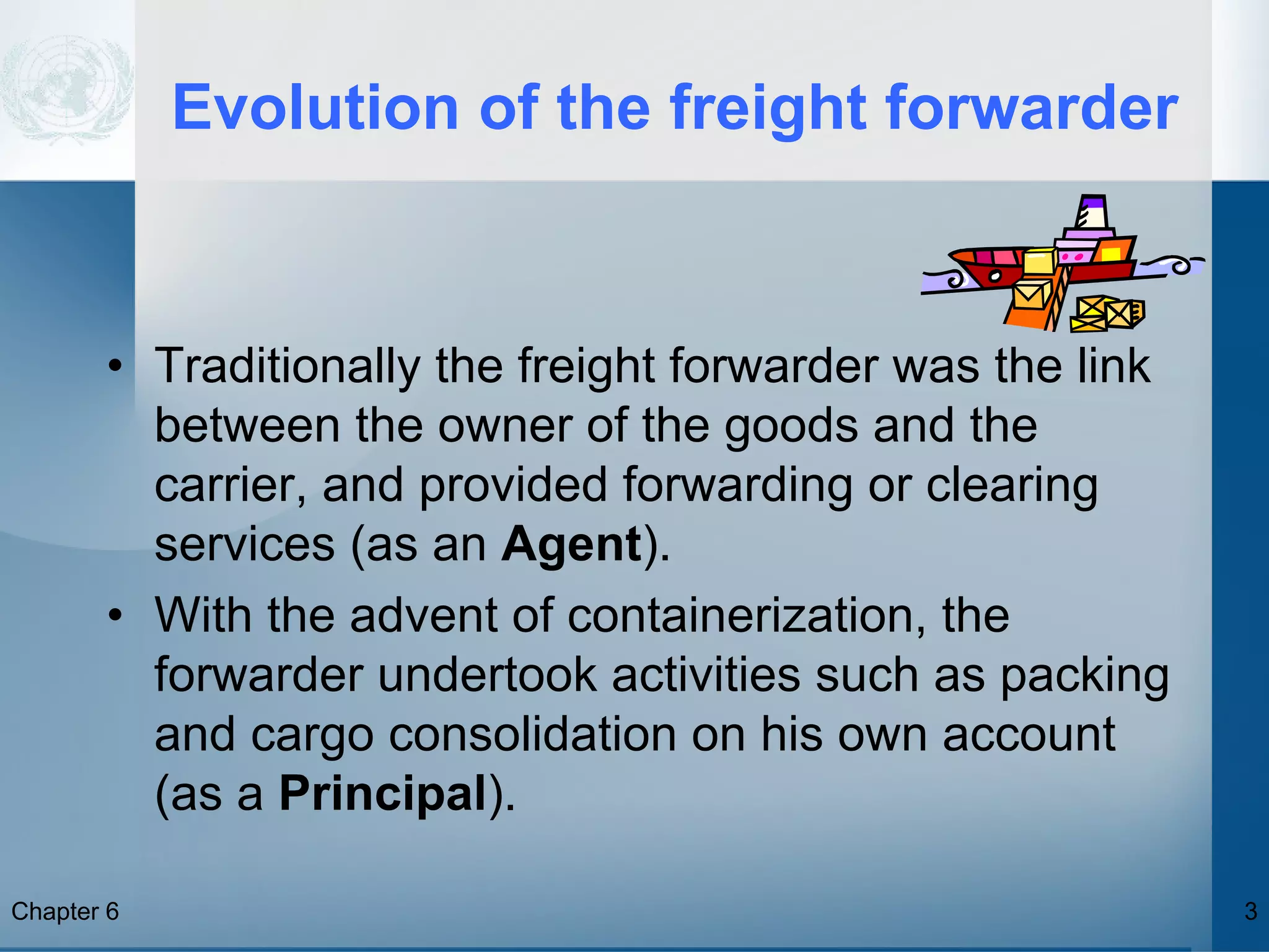 PPT_-_The_Evolving_Role_of_the_Freight_Forwarder | PDF | Logistics and ...
