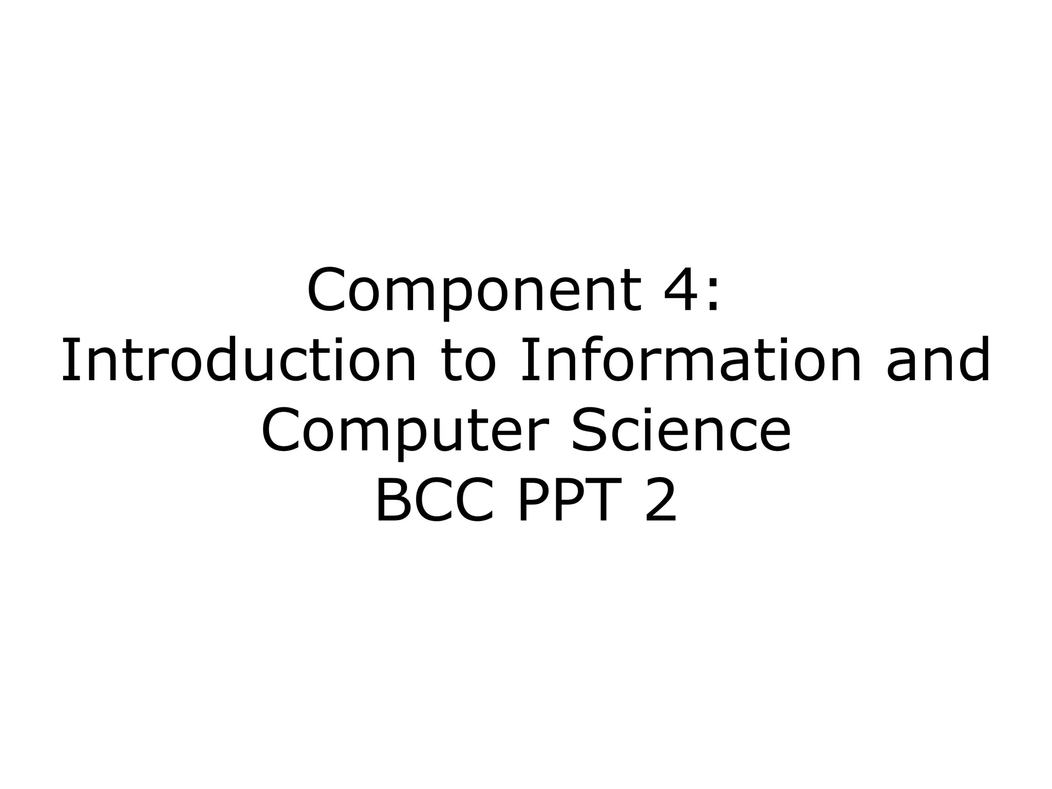 Bcc comp4 ppt2 | PPT