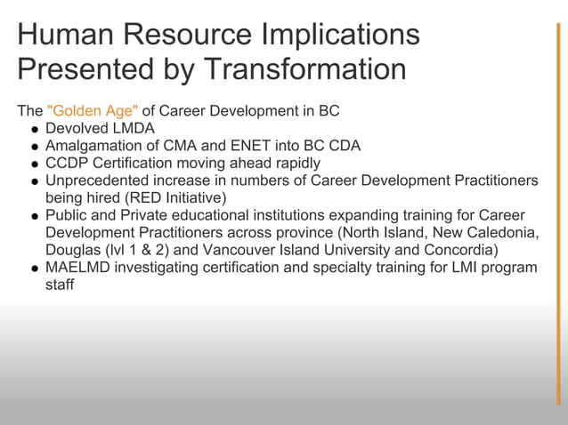 BC CDA Training Day Presentation | PPT