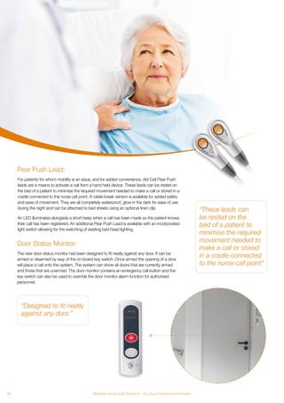 Aid Call Touchsafe Pro Brochure - Hospital | PDF