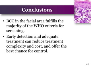 Is Early Detection of Basal Cell Carcinoma Worthwhile? Systematic ...