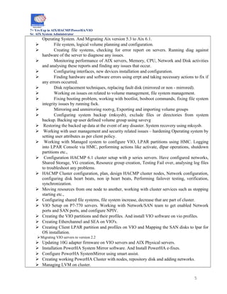 Updated UNIX RESUME 7+Yrs- Kalesha | PDF