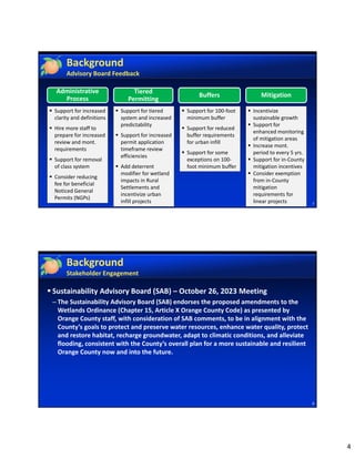 Proposed Amendments to Chapter 15, Article X: Wetland Conservation ...