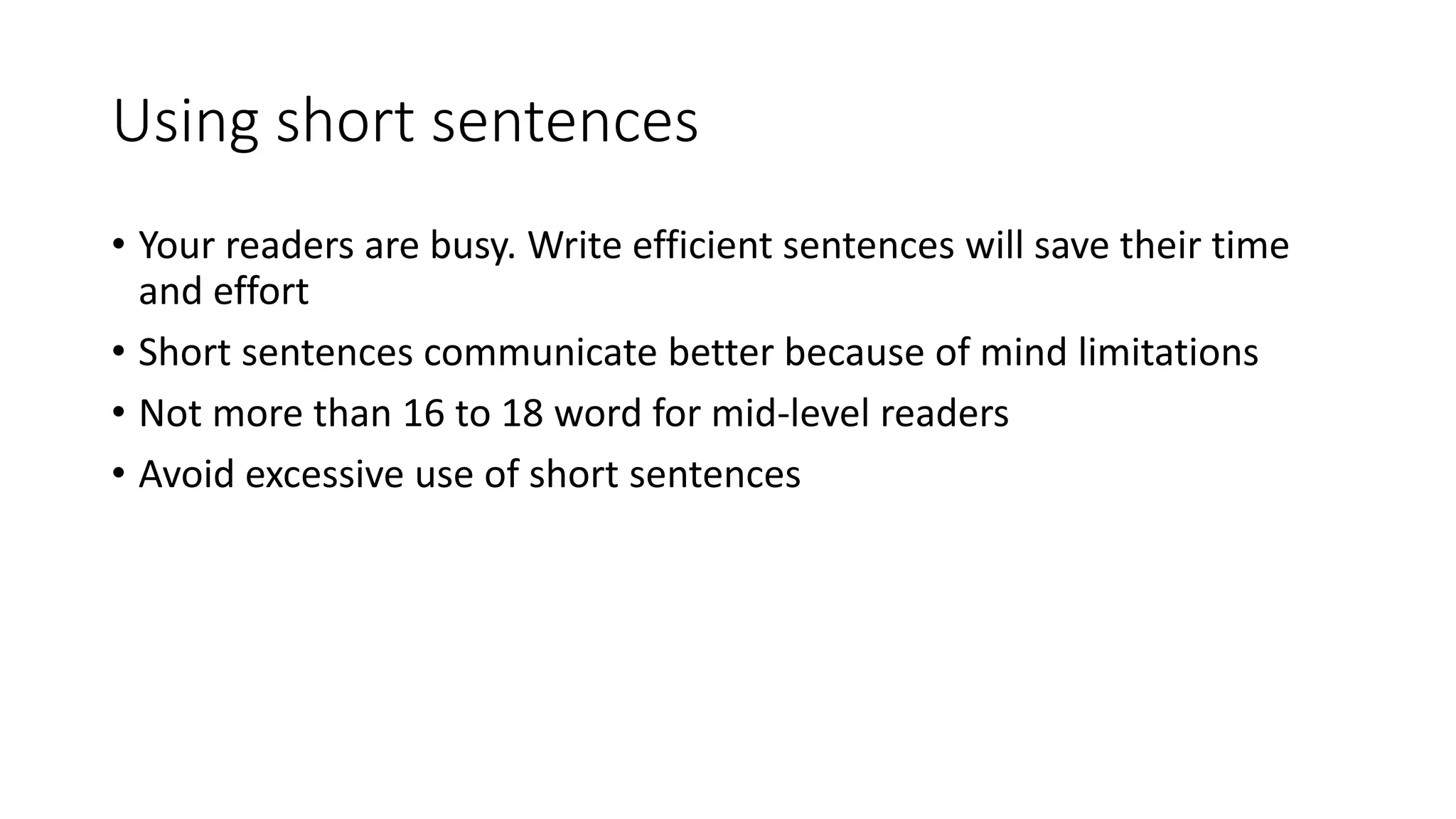 Construction of clear sentences and paragraphs | PPTX