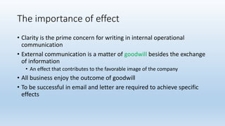 Writing for effect | PPTX