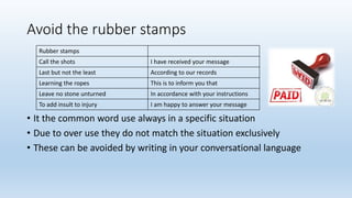 Writing for effect | PPTX