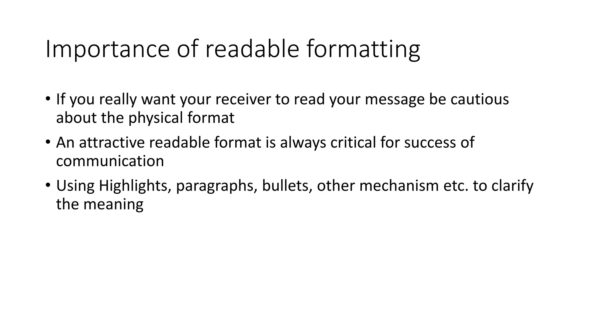 Writing process and an introduction to Business Messages | PPTX