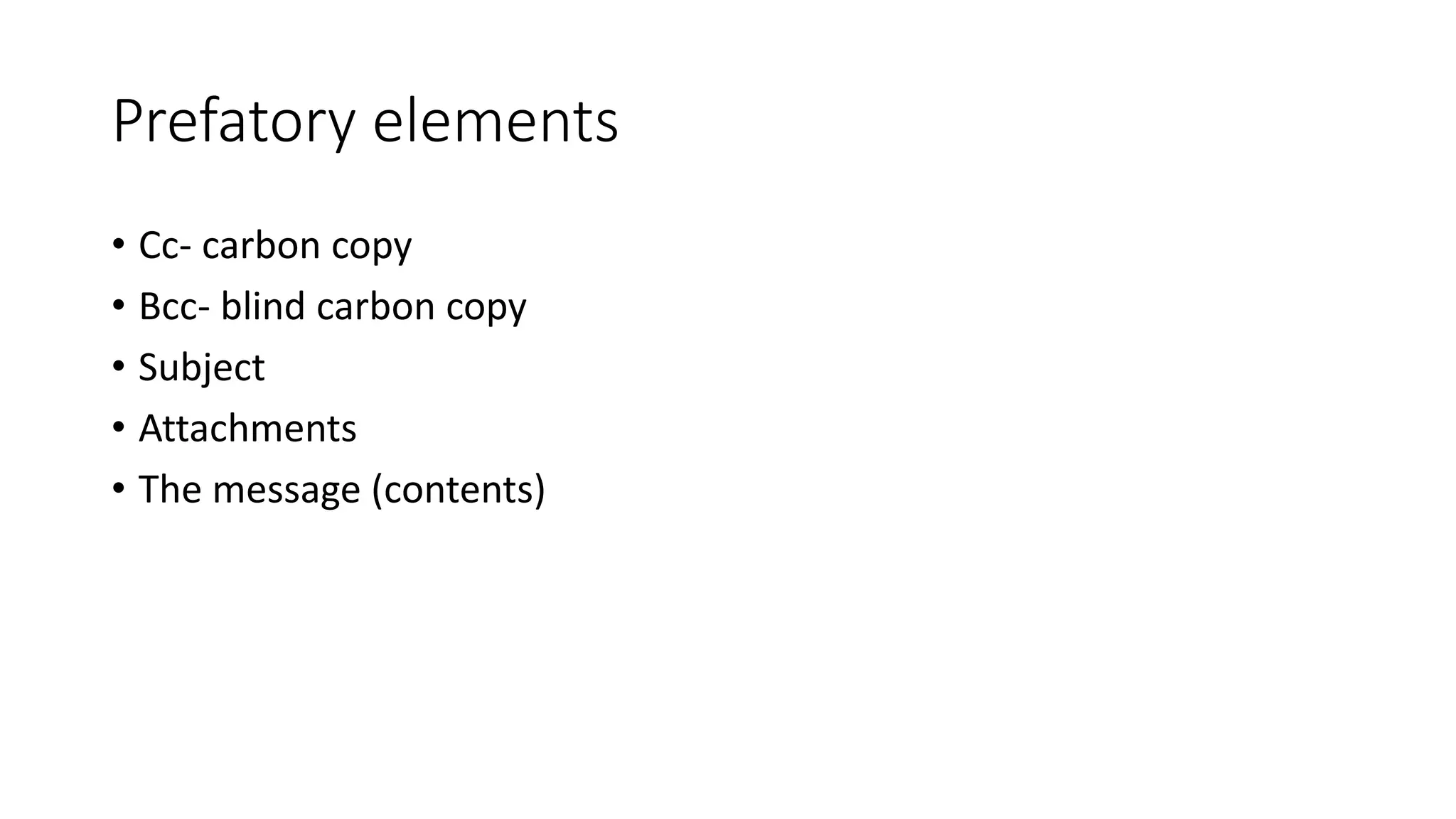 Writing process and an introduction to Business Messages | PPTX