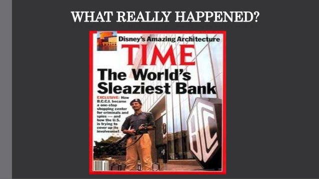 BCCI (Bank of Credit and Commerce International)