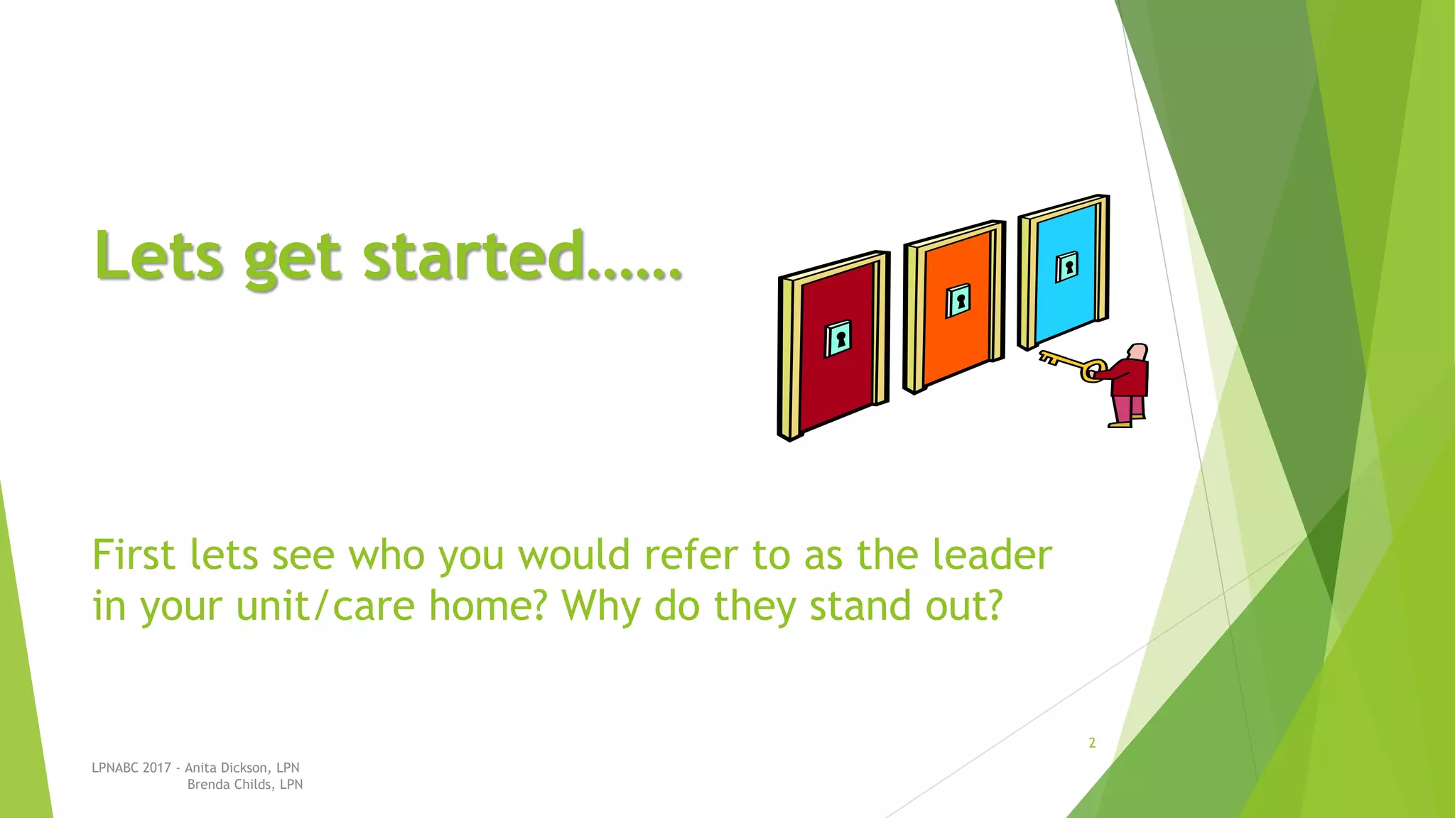 Leadership at the Bedside – Making the Change that Needs to Happen | PDF