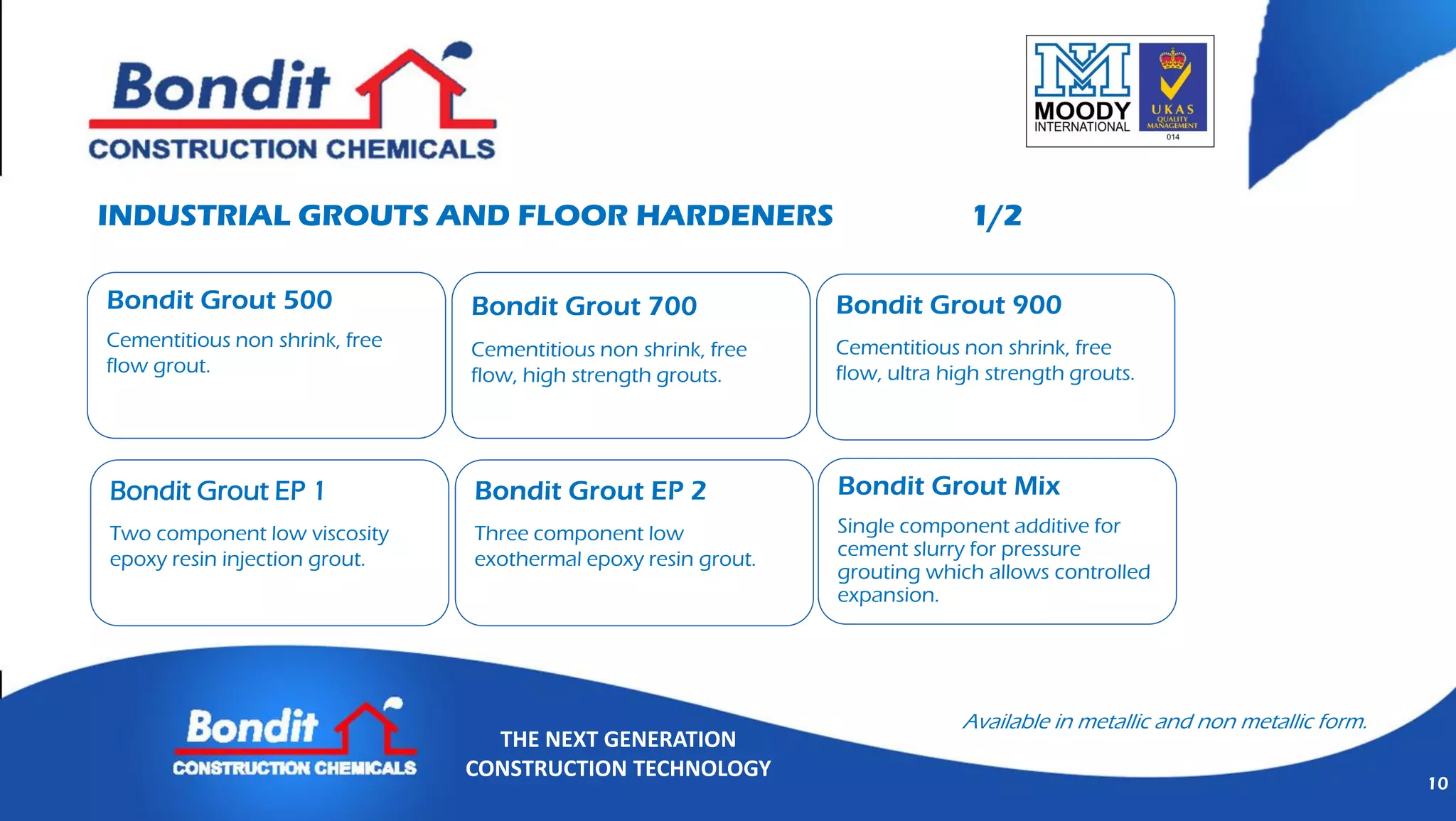Tiling Products & Bondit Construction Chemical By Bondit Construction ...