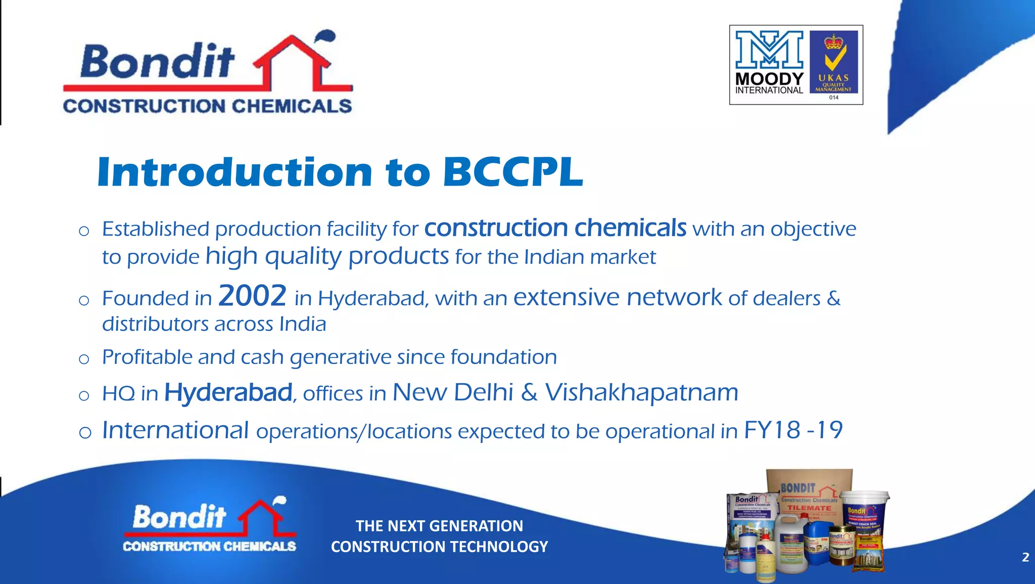 Tiling Products & Bondit Construction Chemical By Bondit Construction ...