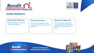 Tiling Products & Bondit Construction Chemical By Bondit Construction ...
