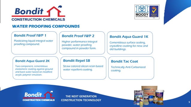 Tiling Products & Bondit Construction Chemical By Bondit Construction ...