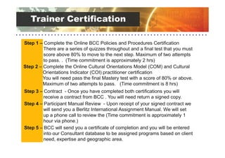 Berlitz Cross Culture Training | PDF