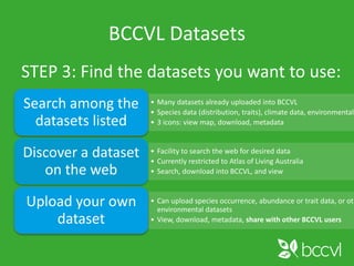 Bccvl hallgren | PPT