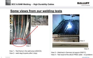 New weld resistant cables and accessories | PPT