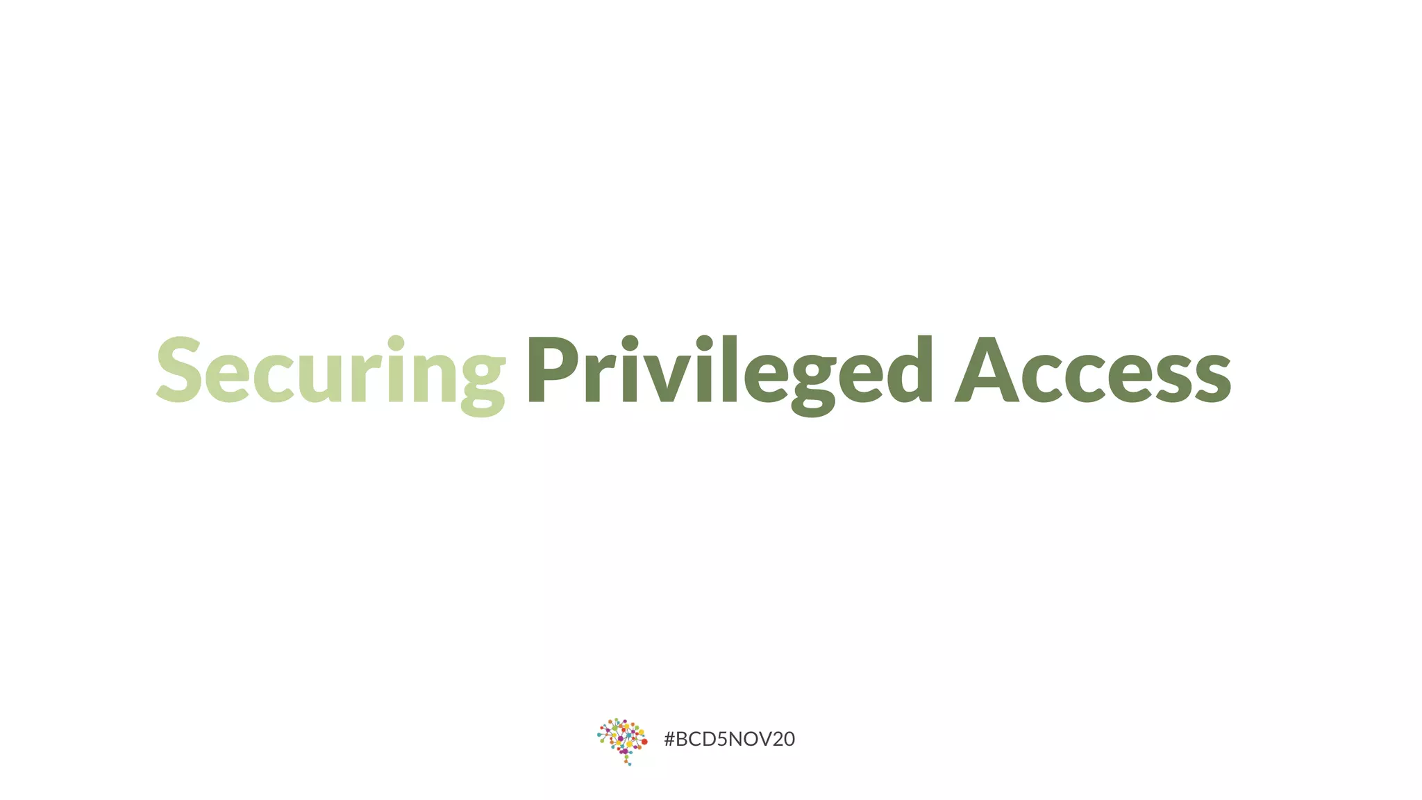 Bcd Securing Active Directory v1 3 | PPT