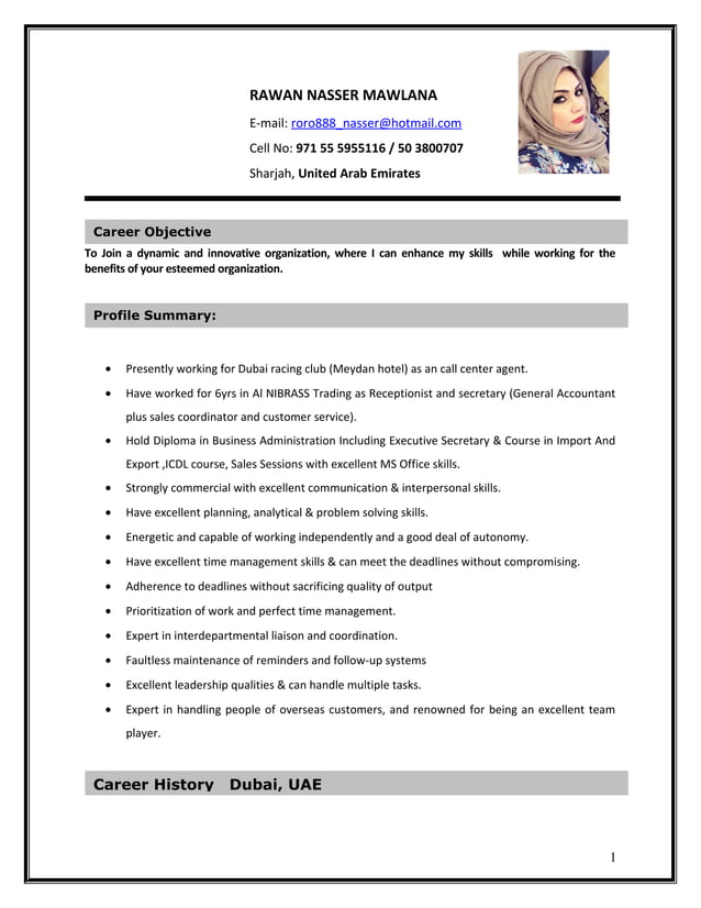 Rawan CV (2) | DOC