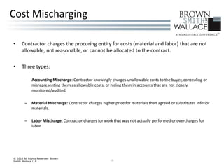 Contract Performance Fraud | PPTX