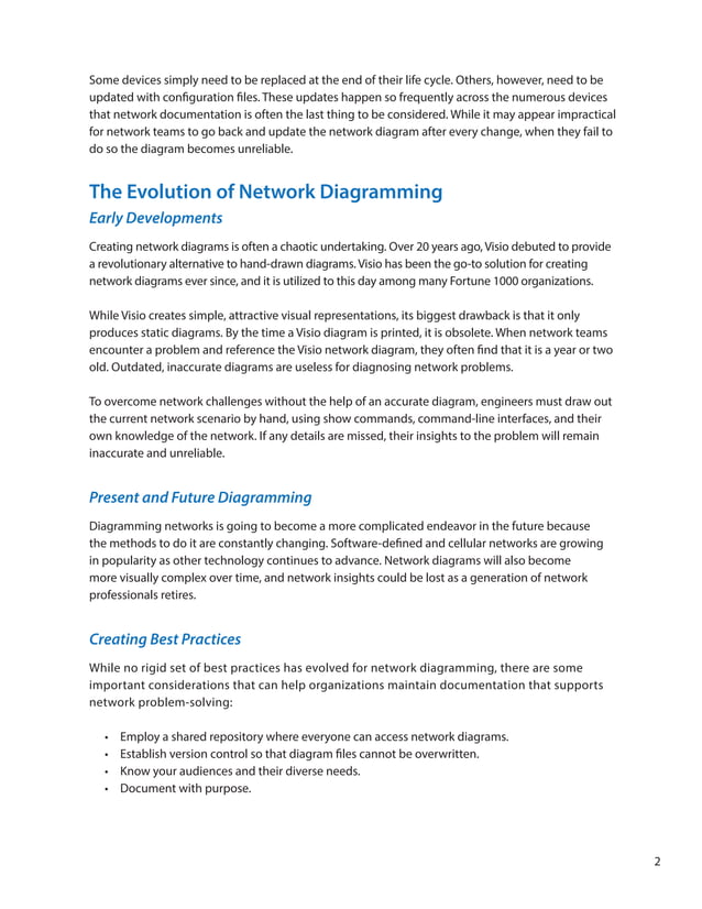 The Case for Automated Network Diagramming a NetBrain WhitePaper | PDF | Computer Networking ...