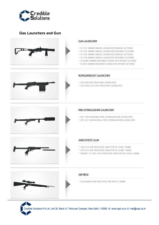 CSPL Catalogue for Police and Army | PDF | Cameras and Camcorders ...