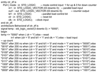 Bcd counter with mode control & parallel load capability | PPTX