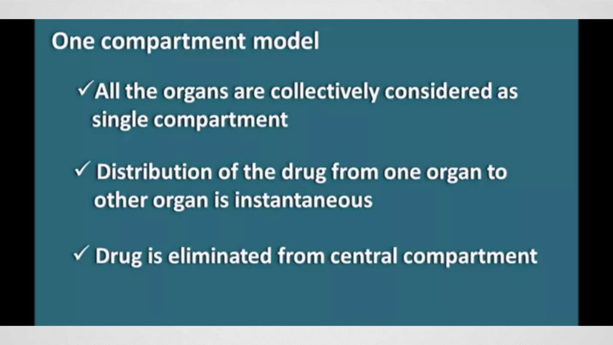 Compartment models- Assessment of Pharmacokinetic Parameters from ...