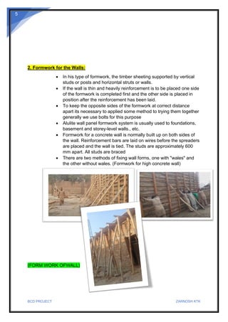 Building construction mini project | PDF