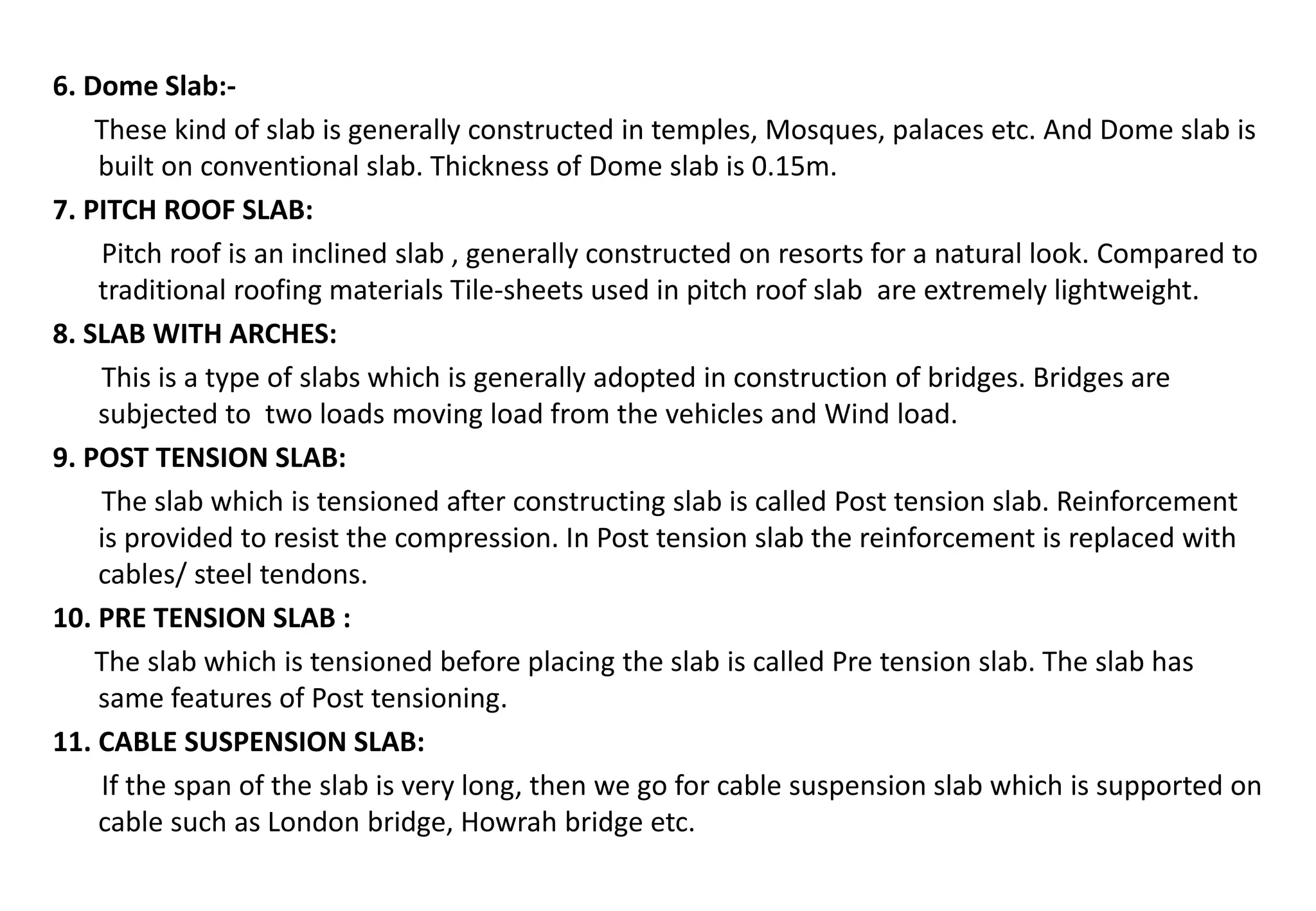 Slab & Vault | PPTX