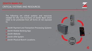Business Continuity and Disaster Recovery - Zenith Bank.pptx | Free ...