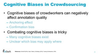 Introducing the Cognitive-Biases-in-Crowdsourcing Checklist | PPT