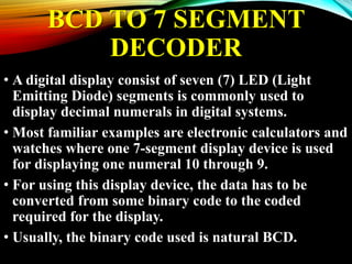Bcd to 7 | PPTX