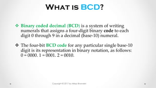 BCD to Decimal - Digital Electronics | PDF