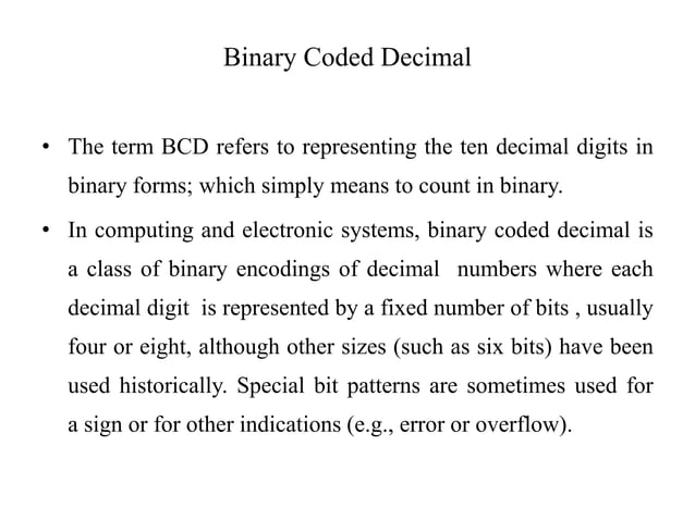 Bcd to excess 3 code converter | PPTX | Programming Languages | Computing