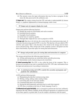 Basics of Computer | PDF