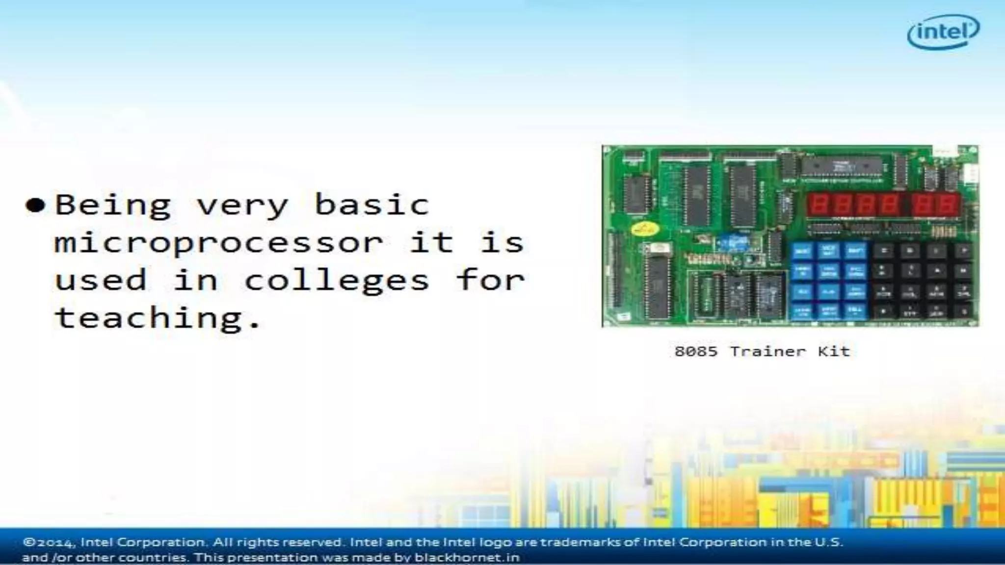 Intel 8085 Microprocessor | PPTX